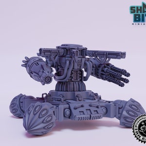 Classic JRPG Miniature Mobile Gun Turret, 32mm Scale 3D Printed ...