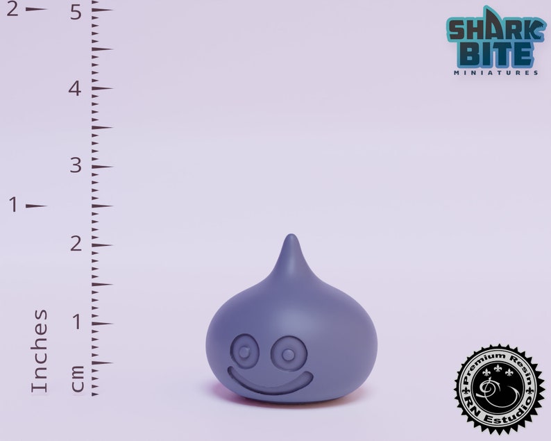 Classic JRPG Miniature the Blob 32mm Scale 3D Printed - Etsy