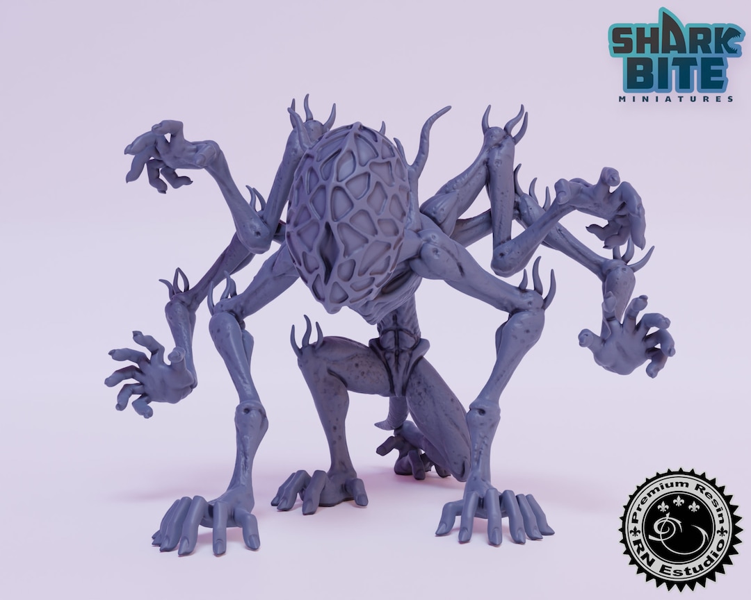 RPG Monster Miniature Tanauga, 32mm Scale 3D Printed Tabletop RPG for ...