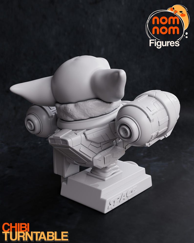 Chibi Alien Child 3D Printed Statue Kit | Garage Kit | Model Kit ...