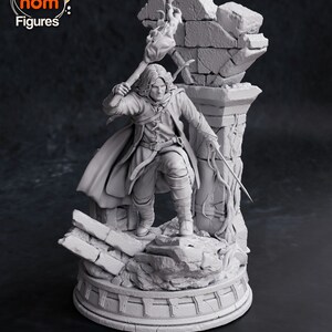 The Ranger King 3D Printed Statue Fan Art From | Garage Kit | Model Kit ...