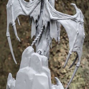 Daughter of Hell 3D Printed Statue Fan Art Garage Kit Model Kit ...