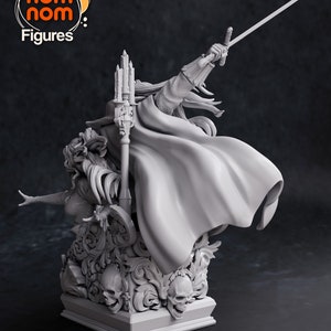 Classic Vampire Hunters 3D Printed Statue Fan Art From Garage Kit Model ...