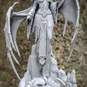 Daughter of Hell 3D Printed Statue Fan Art | Garage Kit | Model Kit ...
