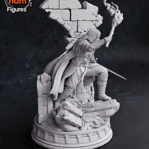 The Ranger King 3D Printed Statue Fan Art From | Garage Kit | Model Kit ...
