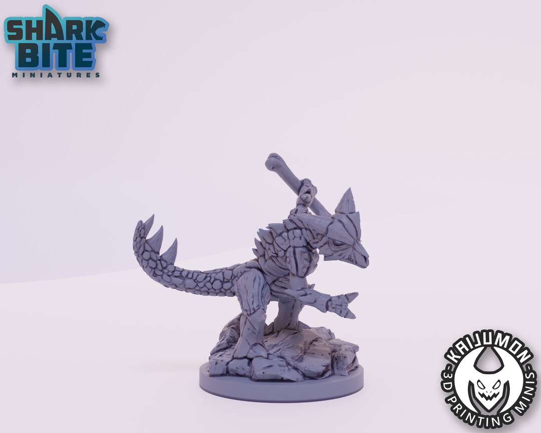 Kaijumon Marowack 3D Printed Miniature | Designed by Kaijumon ...