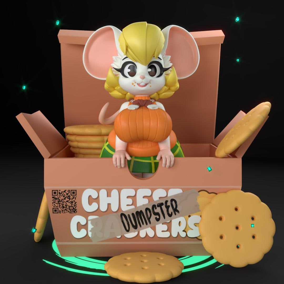 Moushley Girl Fan Art Pin up Figurine | 3D Resin Print | Garage Kit ...