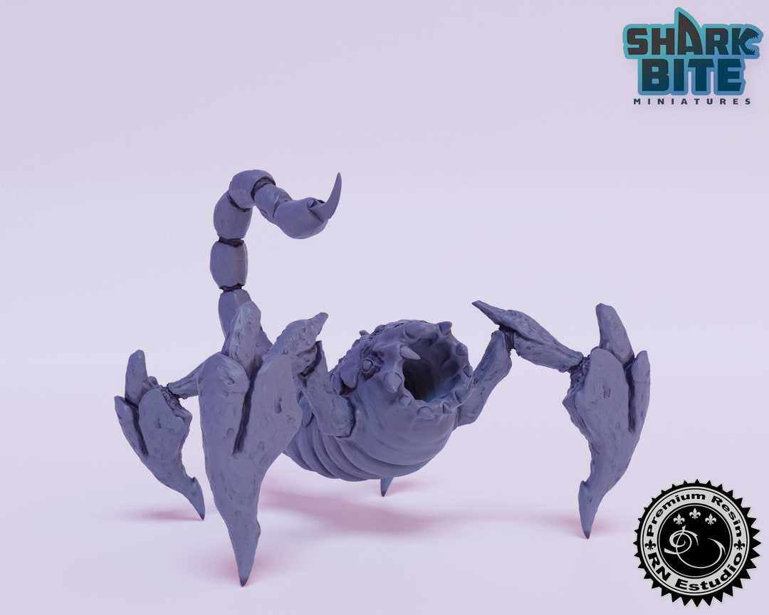 RPG Monster Miniature Gorger, 32mm Scale 3D Printed Tabletop RPG for ...