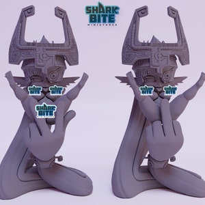 Goblin Spirit Fan Art Pin up Model Kit | 3D Resin Print | Garage Kit ...