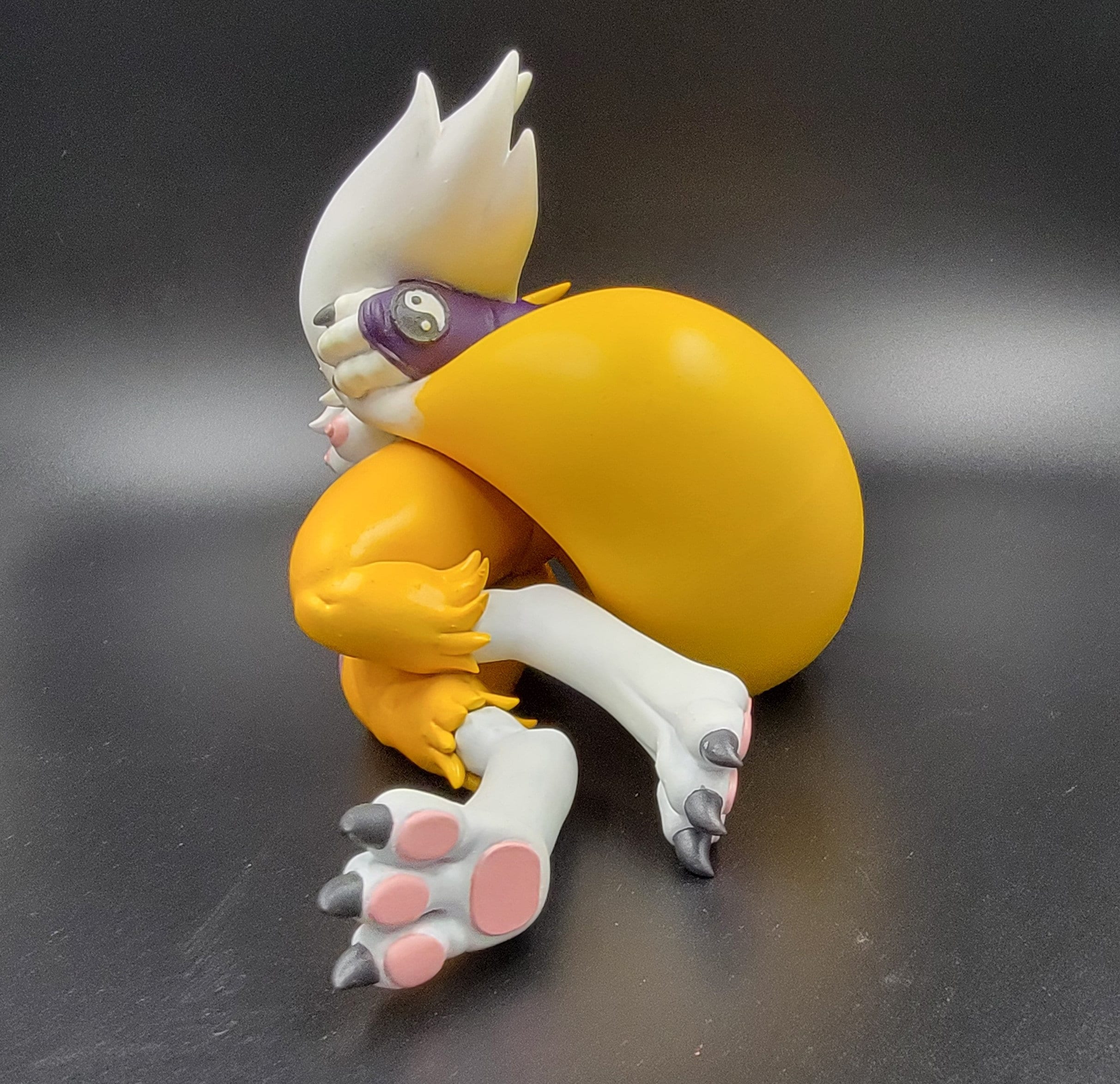 Sitting Kitsune Fan Art Figurine | 3D Resin Print | Garage Kit | by ...