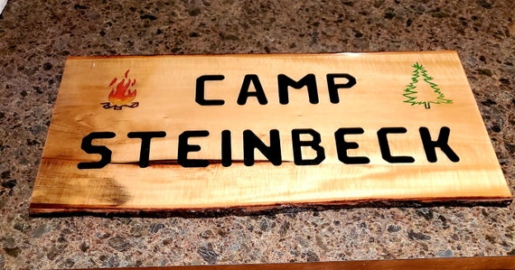 Handcrafted Customized Wood Sign with Epoxy Resin Filled | Etsy