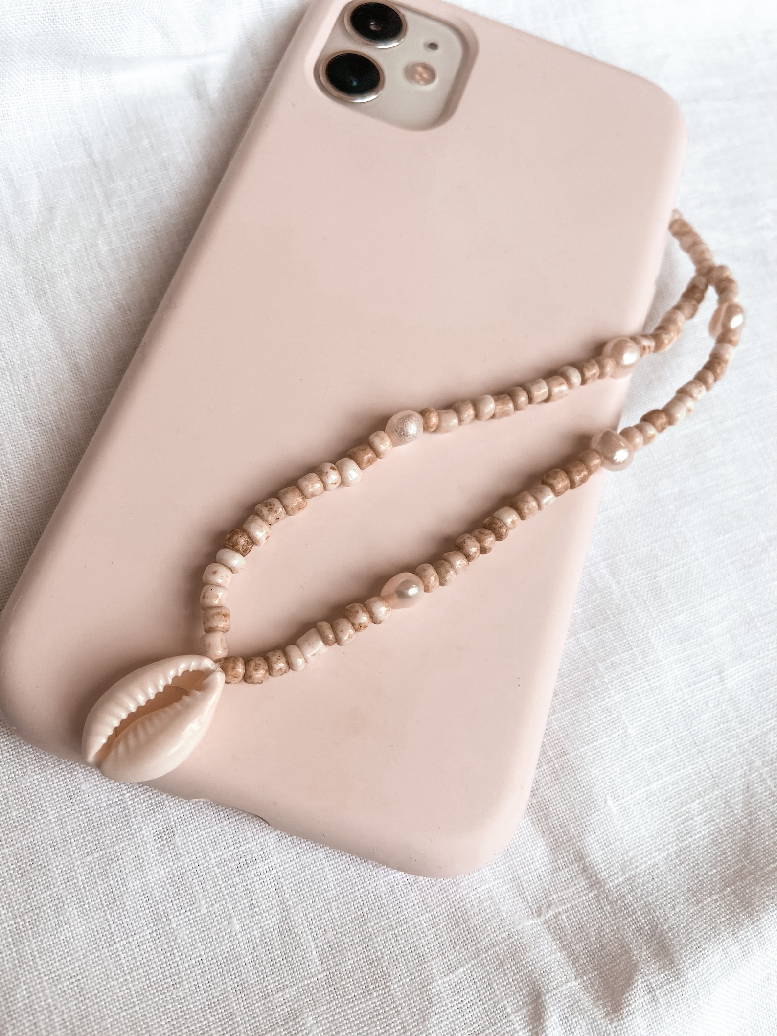 Coastal, Beach Inspired Beaded Phone Charm, Chain, Strap, Lanyard ...