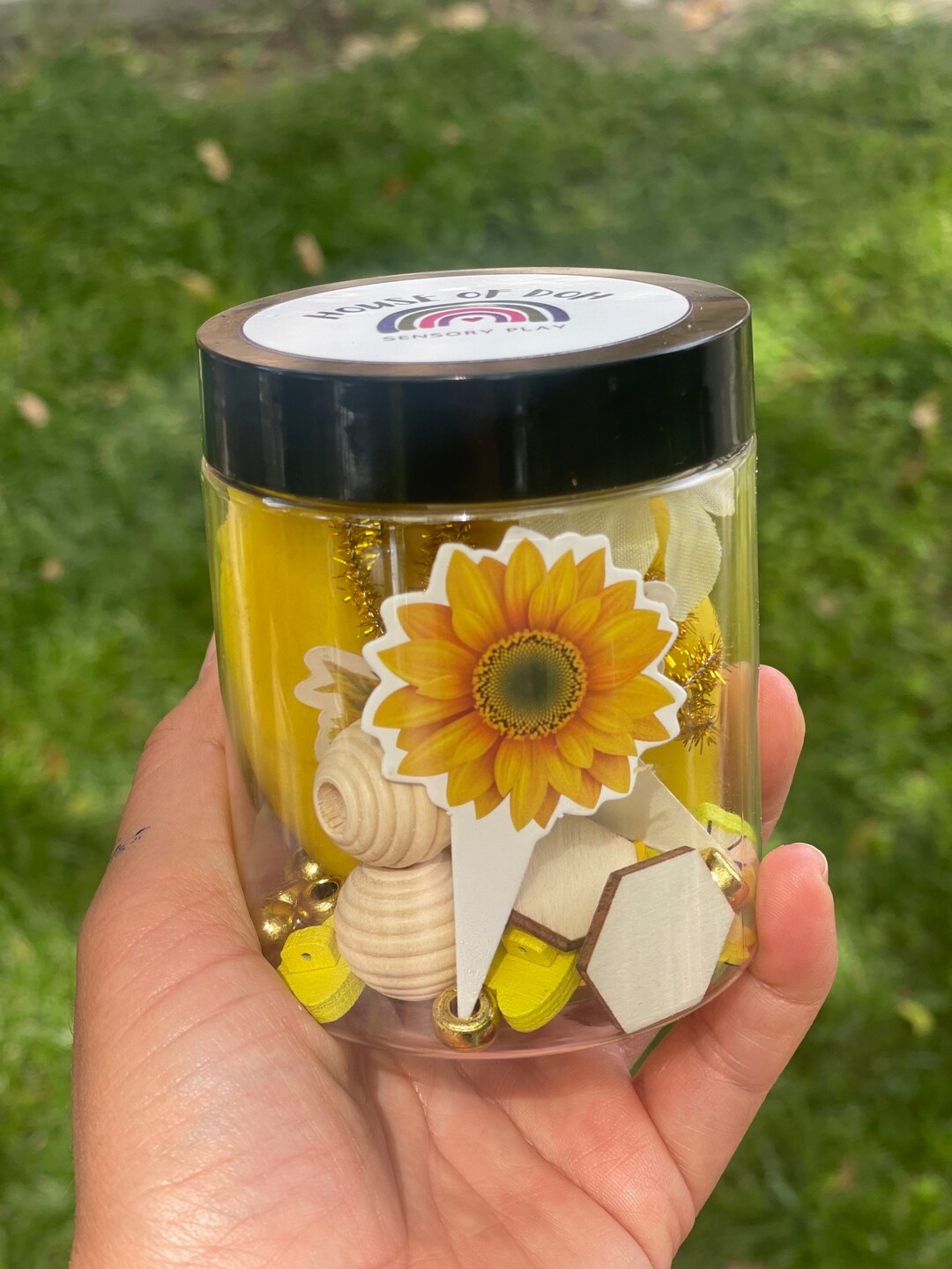 Busy Jar Play Dough Kit - Etsy
