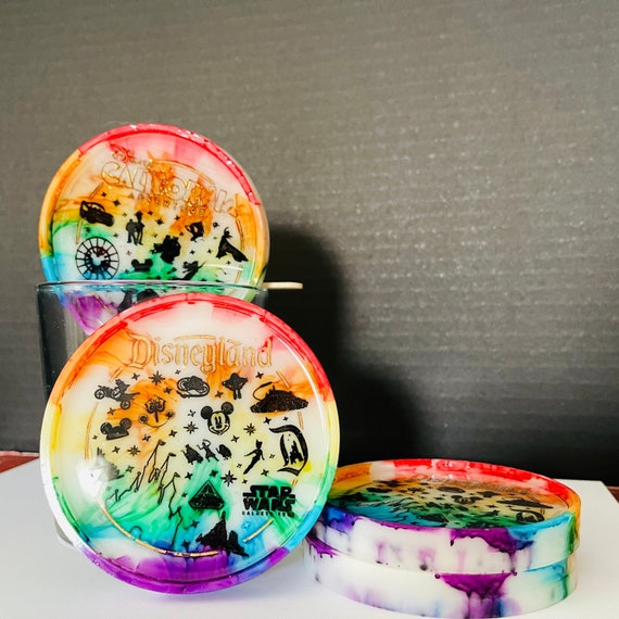 LGBTQ Pride Coasters Magical Kingdom Amusement Park - Etsy