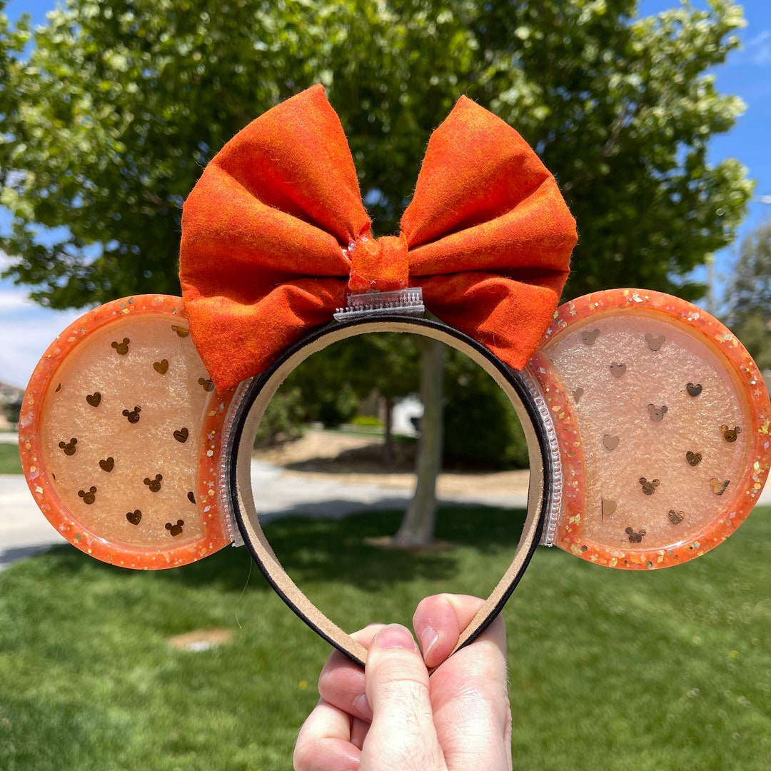 Orange Mouse Ears - Monochromatic Rainbow - LGBTQ+ Pride Collection ...