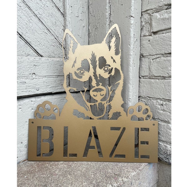 Siberian Husky Signs - Etsy