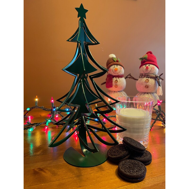 Black Metal Tree for Table - Etsy