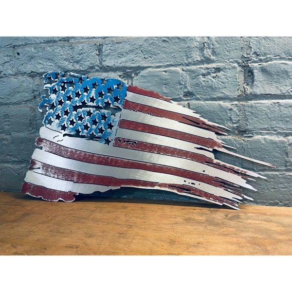Metal American Flag - Etsy