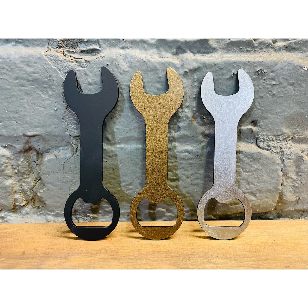 Wrench Bottle Opener, Metal Bottle Opener, Groomsman Bottle Opener ...