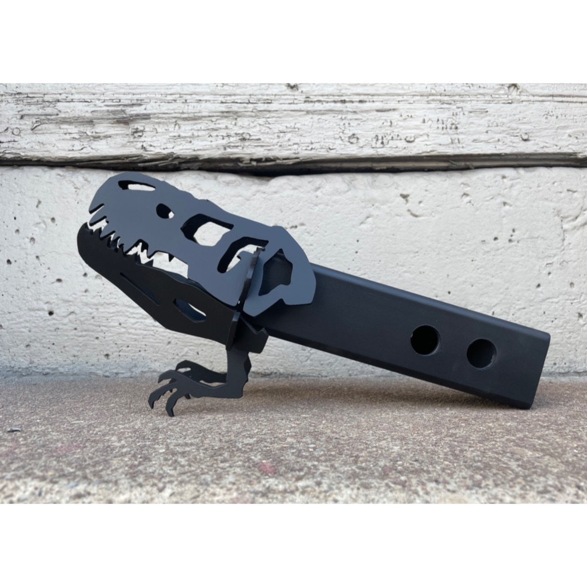 Metal Trex Hitch Cover, T-rex Hitch Cover, Trailer Hitch Cover ...