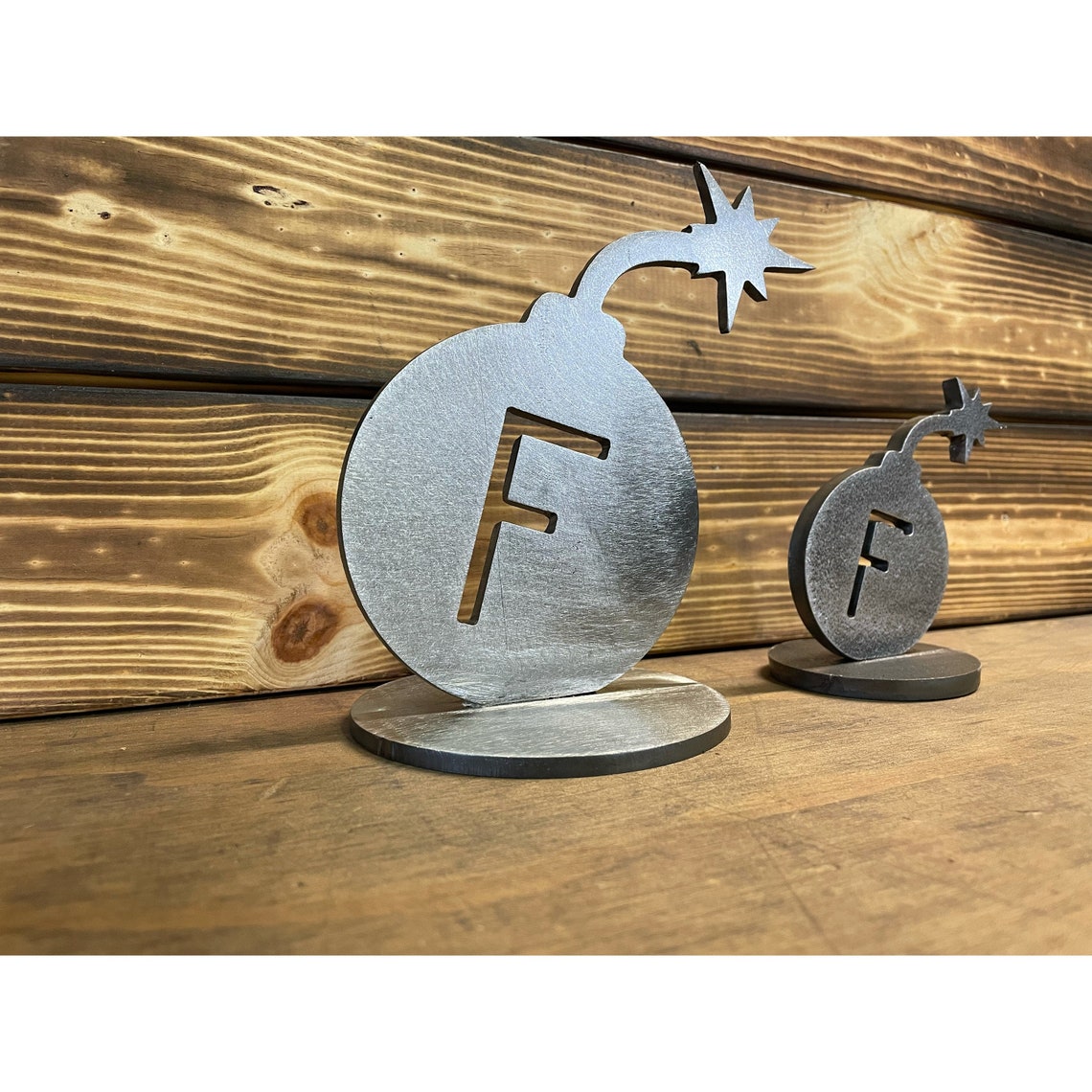 F-bomb Paperweight Desk Accessory Metal F-bomb Desk | Etsy