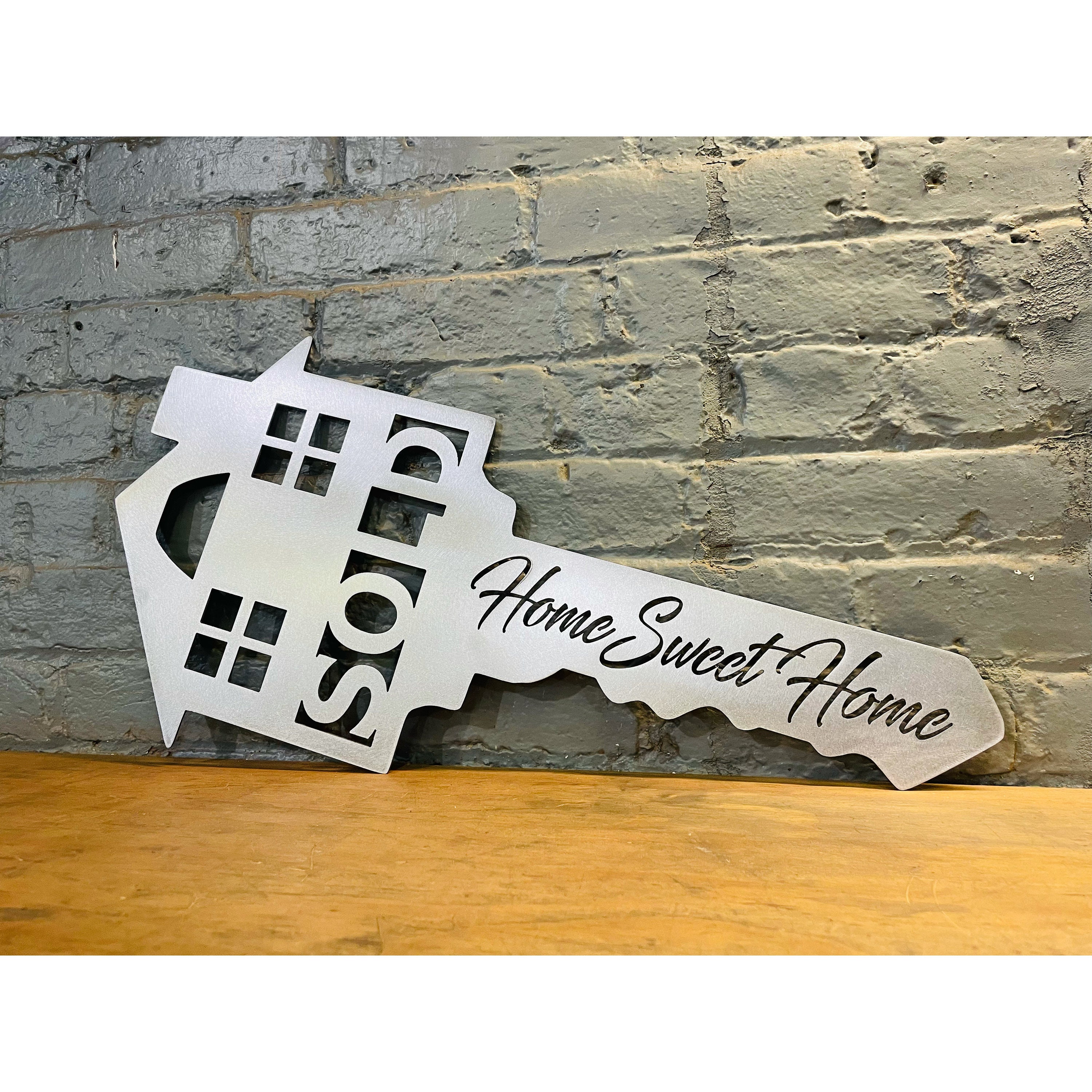 Metal Real Estate Agent Sold Sign Key Shaped Sold Sign | Etsy