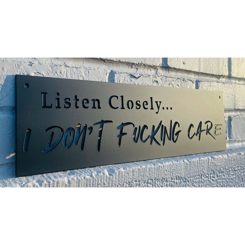 Funny Metal Signs - Etsy