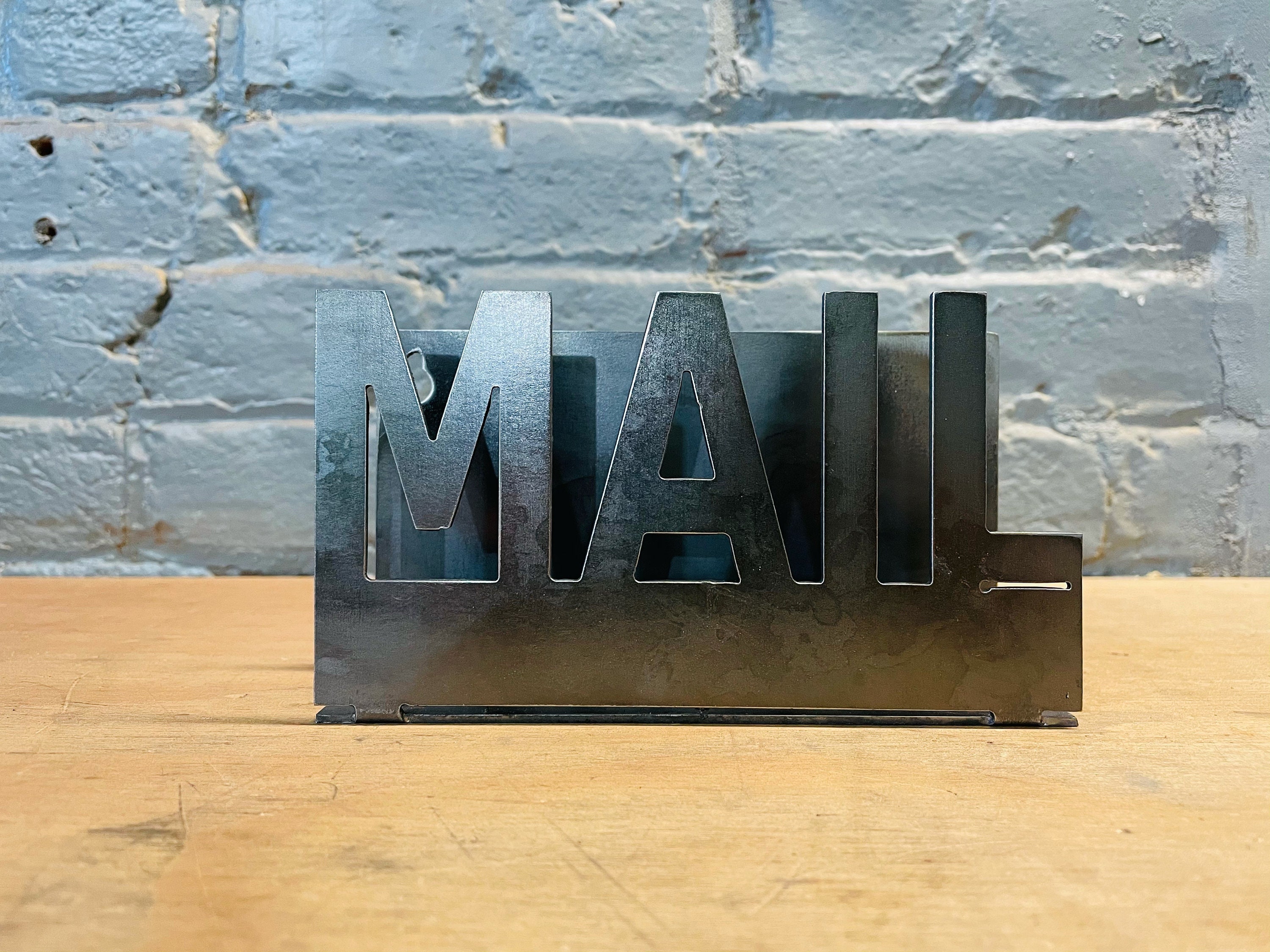 Customizable Metal Mail Organizer Desk Organizer Home Office | Etsy