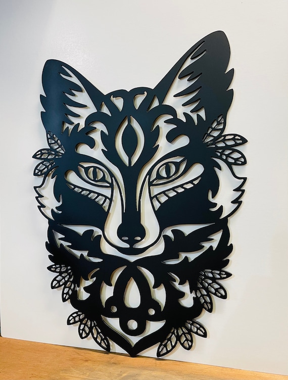 Tribal Fox Racing Tattoo