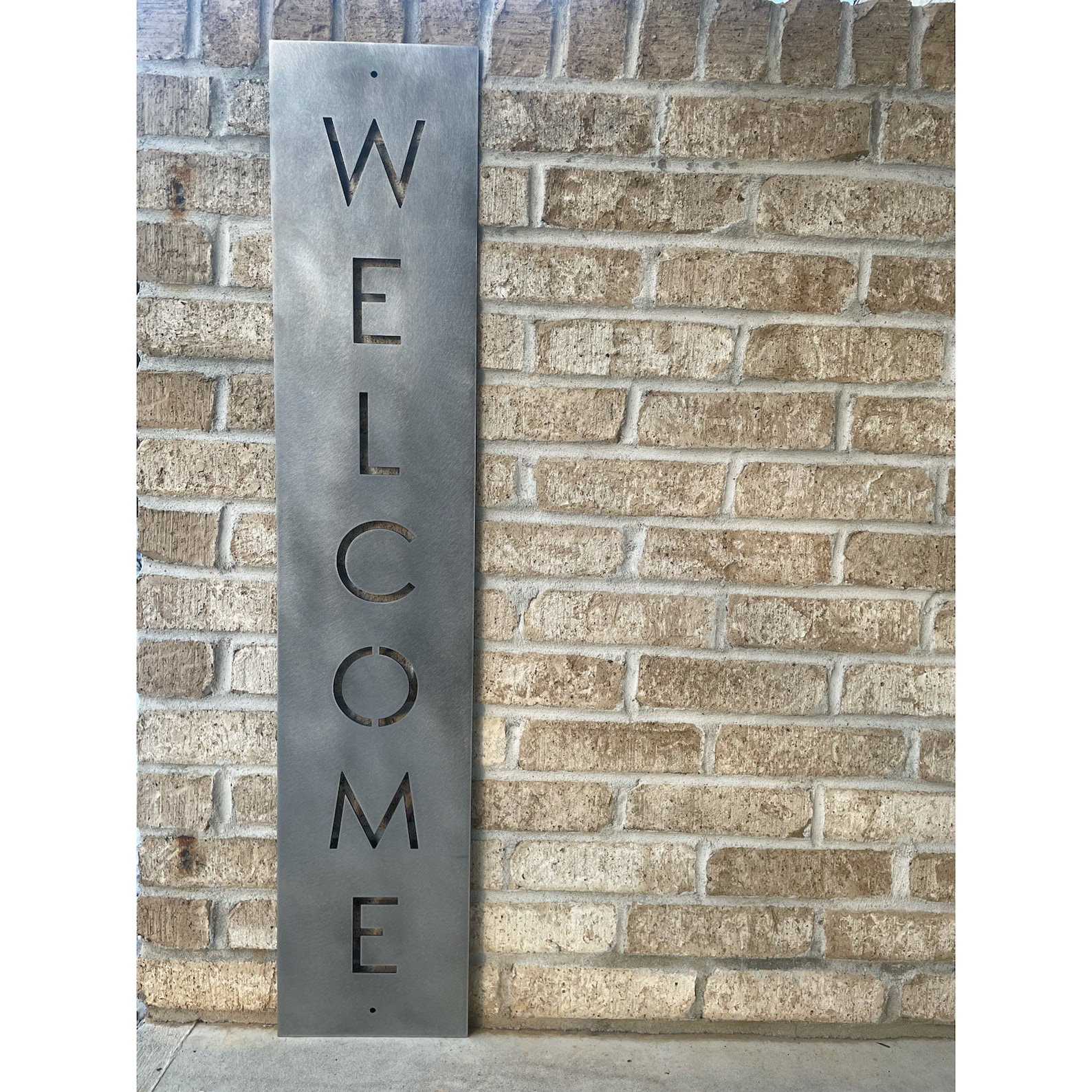 Minimalist Metal Welcome Sign Modern Welcome Sign Modern - Etsy