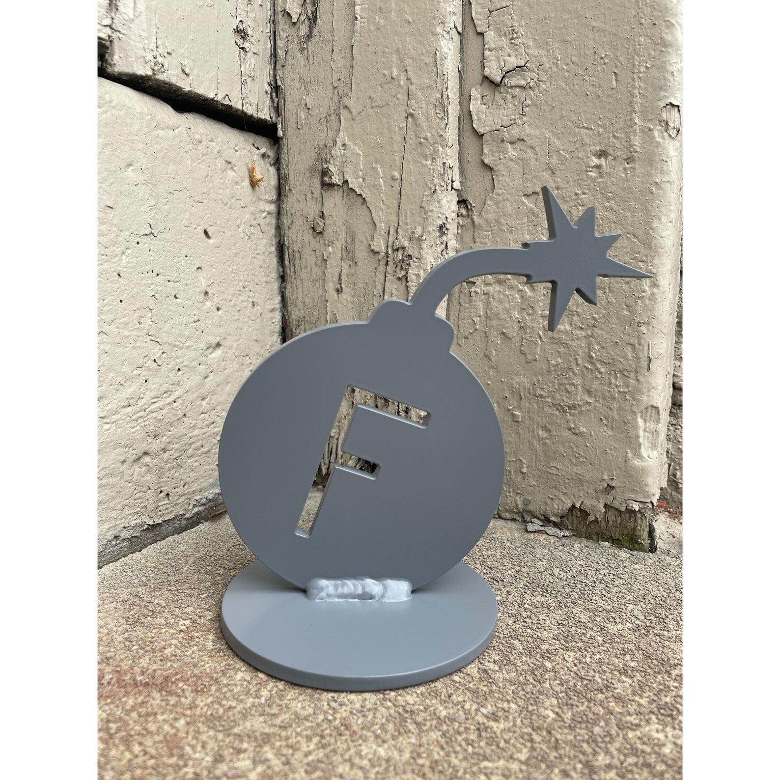 F-bomb Paperweight Desk Accessory, Metal F-bomb, Desk Accessories for ...