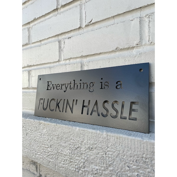 Funny Metal Signs - Etsy