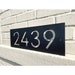 Custom Metal Address Sign, Contemporary Address Sign, Modern Address ...