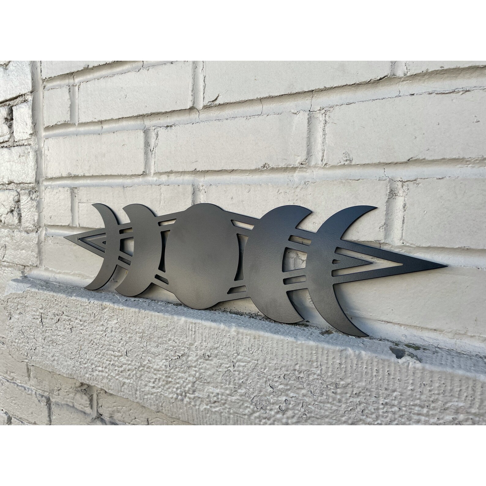 Lunation Moon Metal Wall Art Moon Phases Metal Home Decor - Etsy