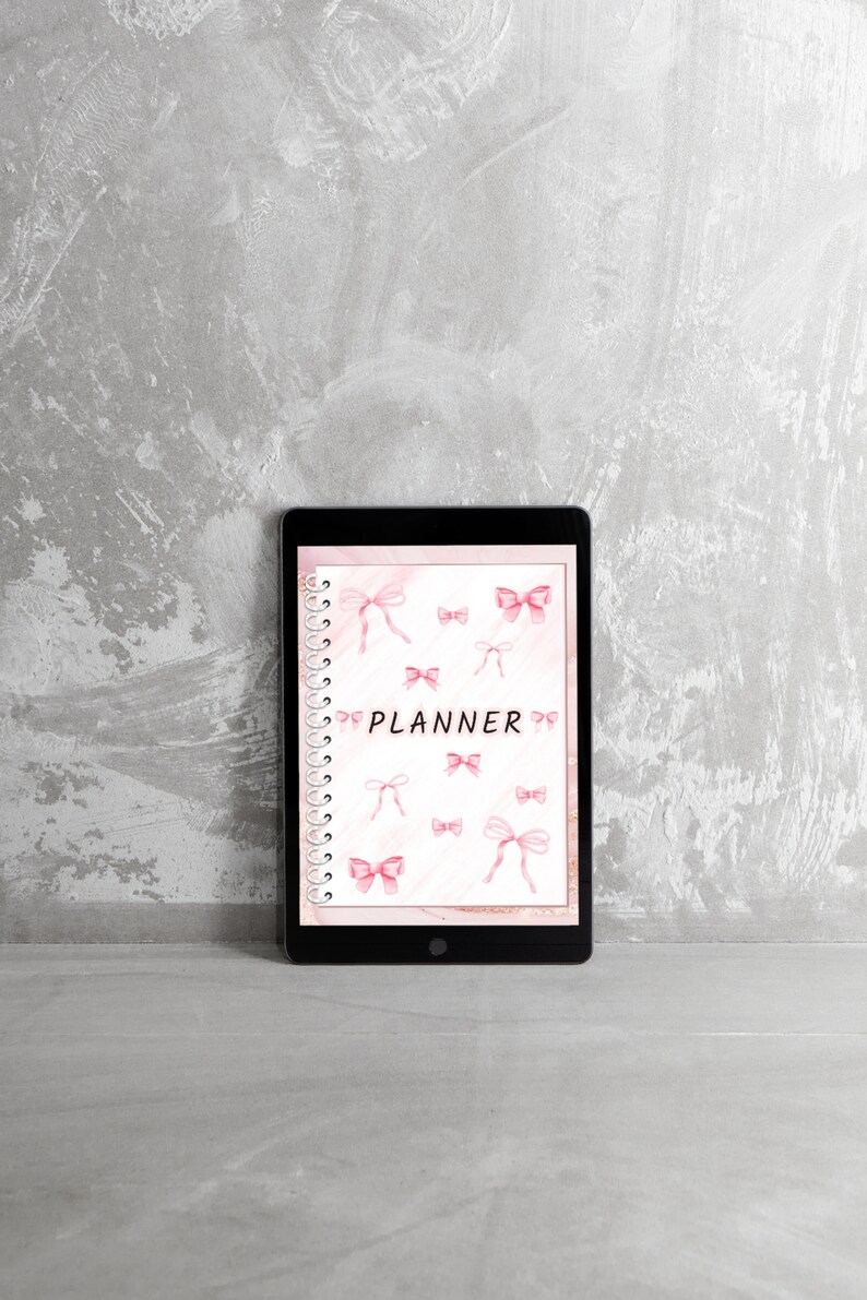 Coquette Planner Coquette Goodnotes Planner iPad Planner 2024 Planner ...
