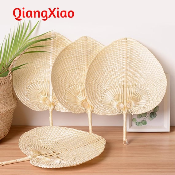 Palm Leaf Hand Fan Fan Decor Anahaw Fans Buri Fans Beach | Etsy