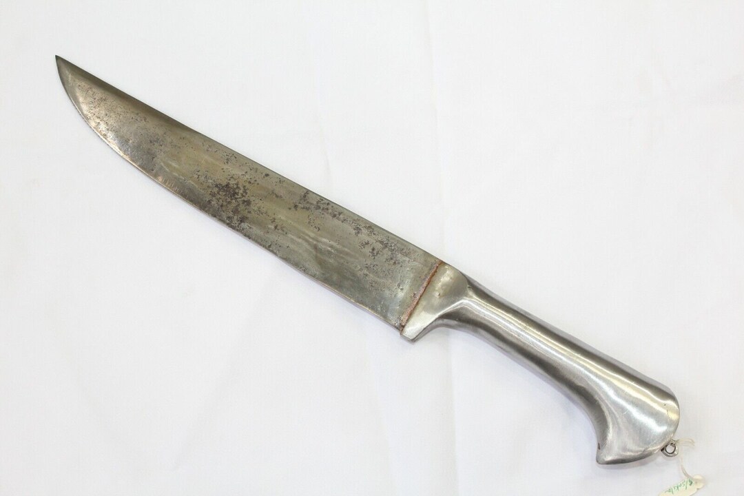 Antique Dagger Knife Old Damascus Sakela Steel Blade & Handle Gift C868 ...