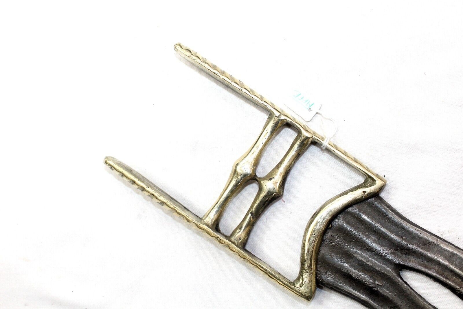 Katar Double Bladed Edge Tiger Knife Hand Forged Blade Solid Brass ...