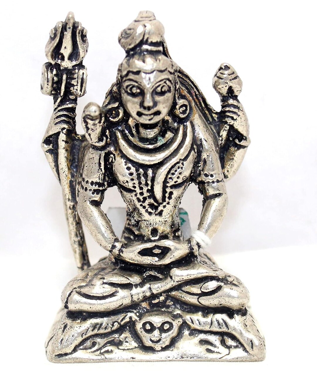 Shiva Statue 70% Pure Silver Figurine Lord Idol God Hindu India Article ...