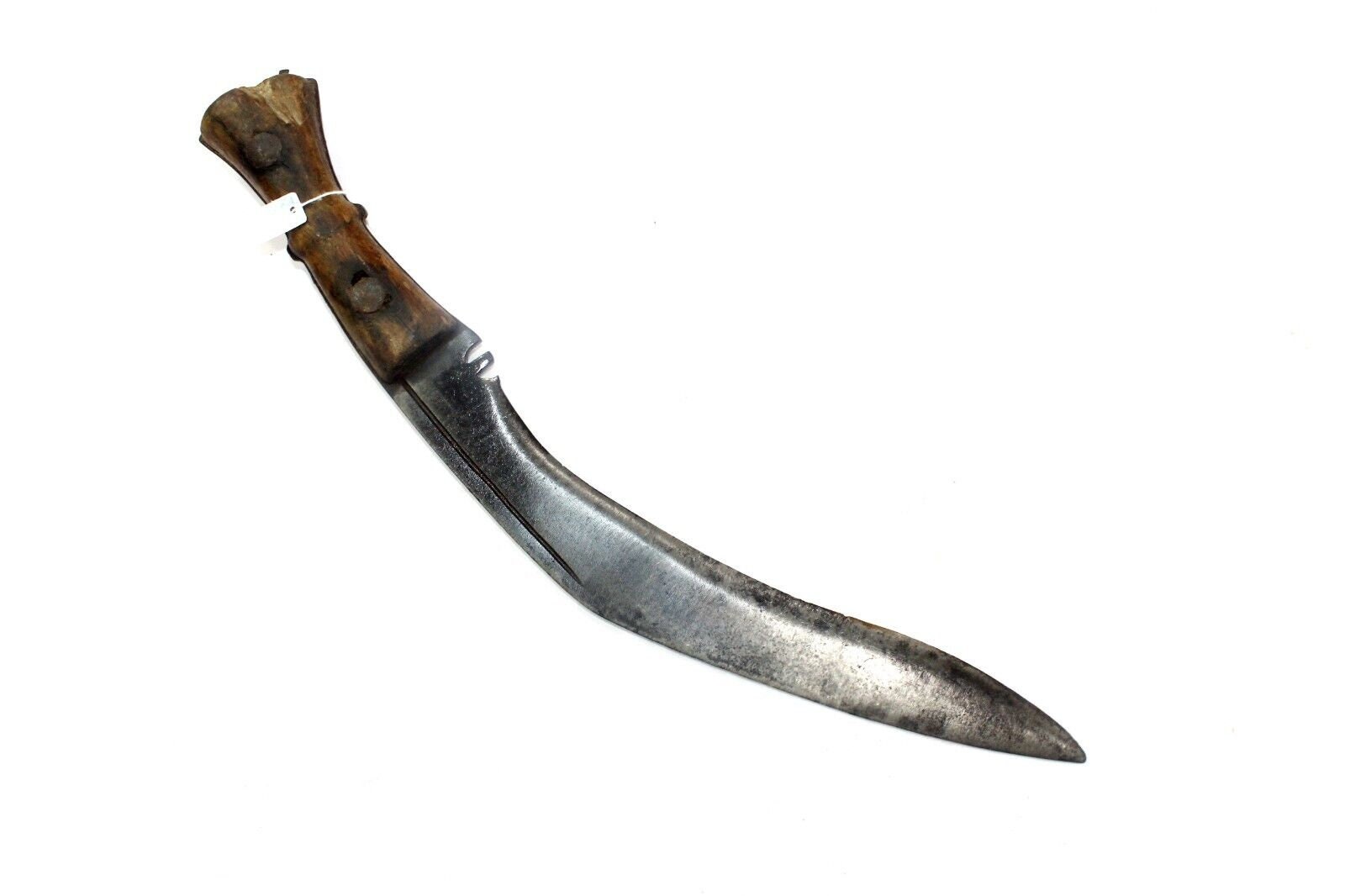 Antique Dagger Knife Kukri Khukuri Old Hand Forged Steel Blade Wood ...