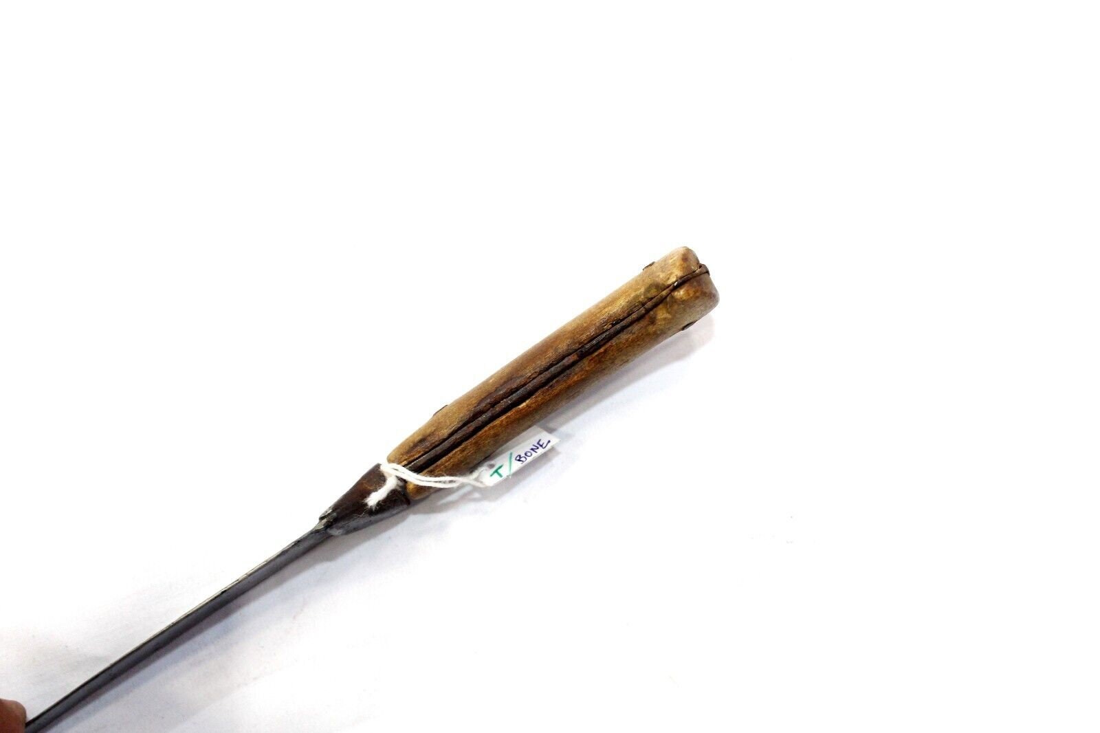 Antique Dagger Knife Pesh-kabz Hand Forged Steel Blade Natural Bone ...