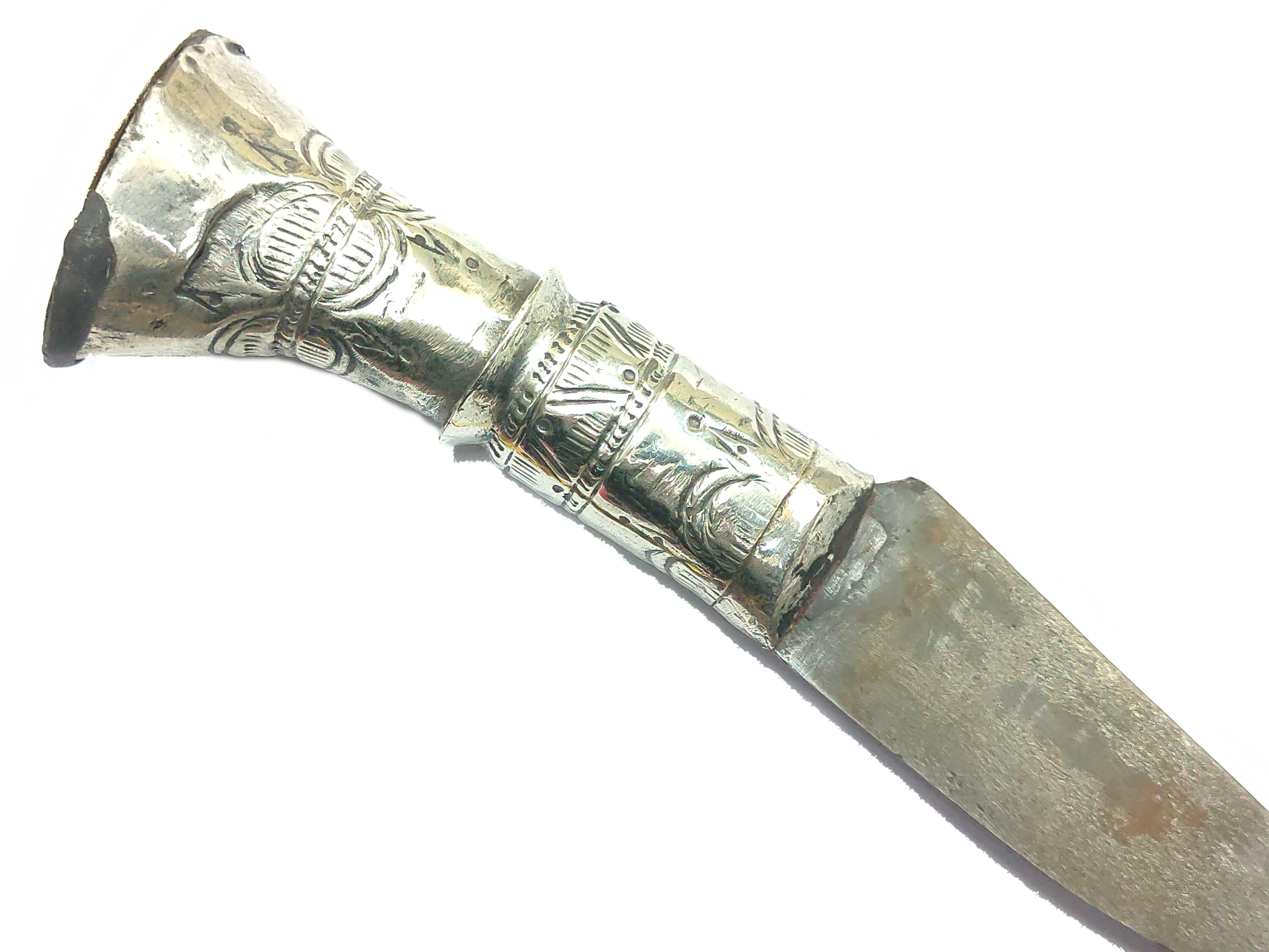 Dagger Knife Nepali Kukri Khukuri Machete Old Sakela Damascus - Etsy