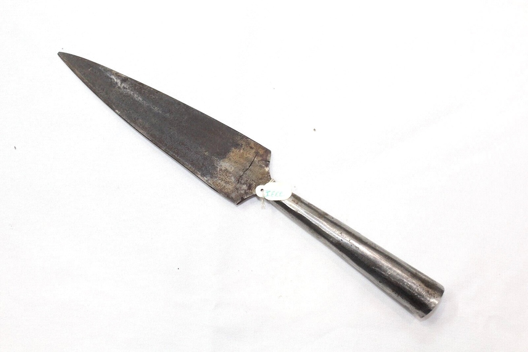 Old Tribal Spearhead Spear Bhala Dagger Stiletto Boot Survival Bowie ...