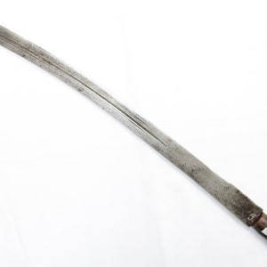 Antique Sword Hand Forged Old Damascus Sakela Steel Blade New Copper ...