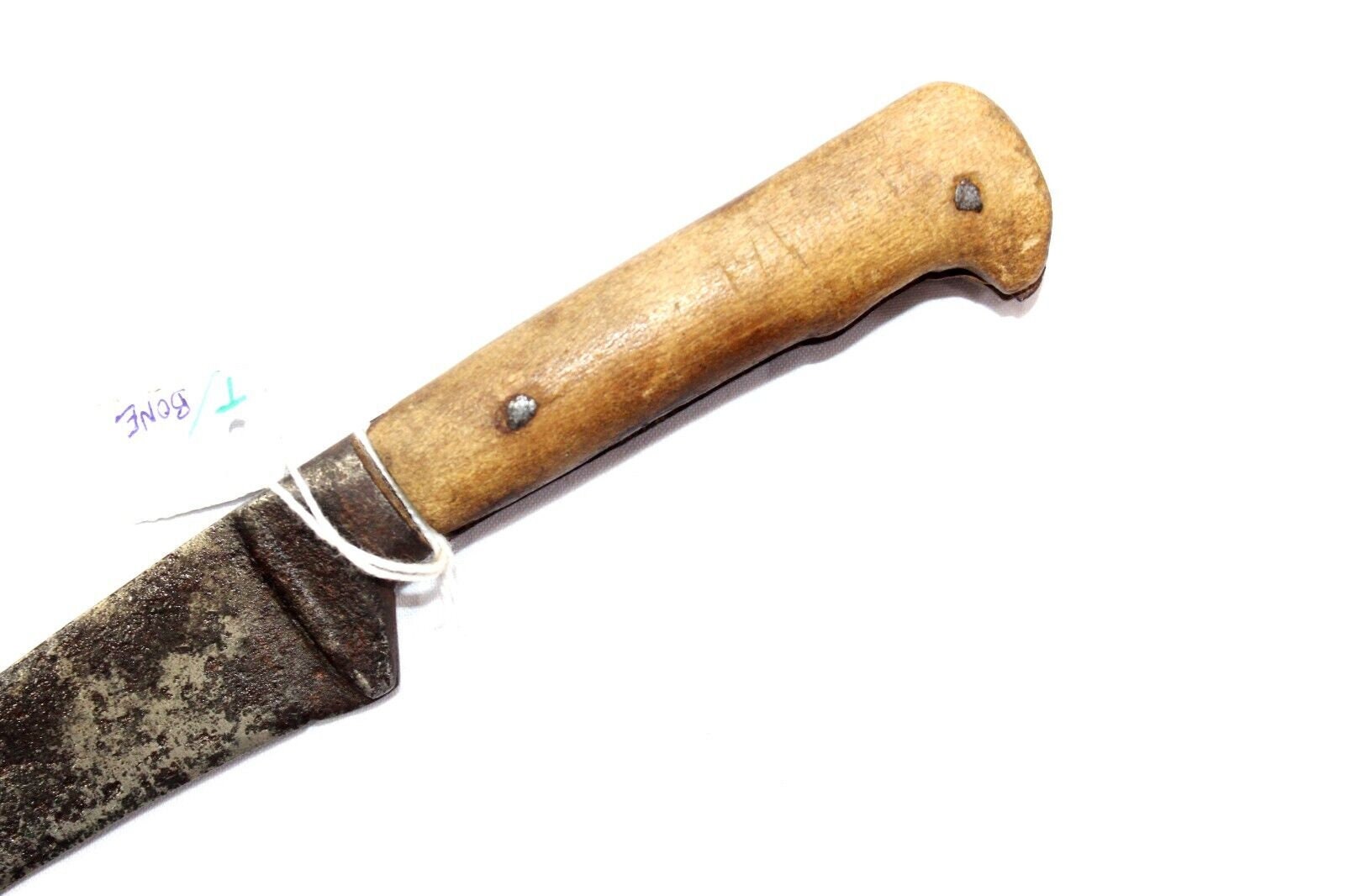 Antique Dagger Knife Pesh-kabz Hand Forged Steel Blade Natural Bone ...