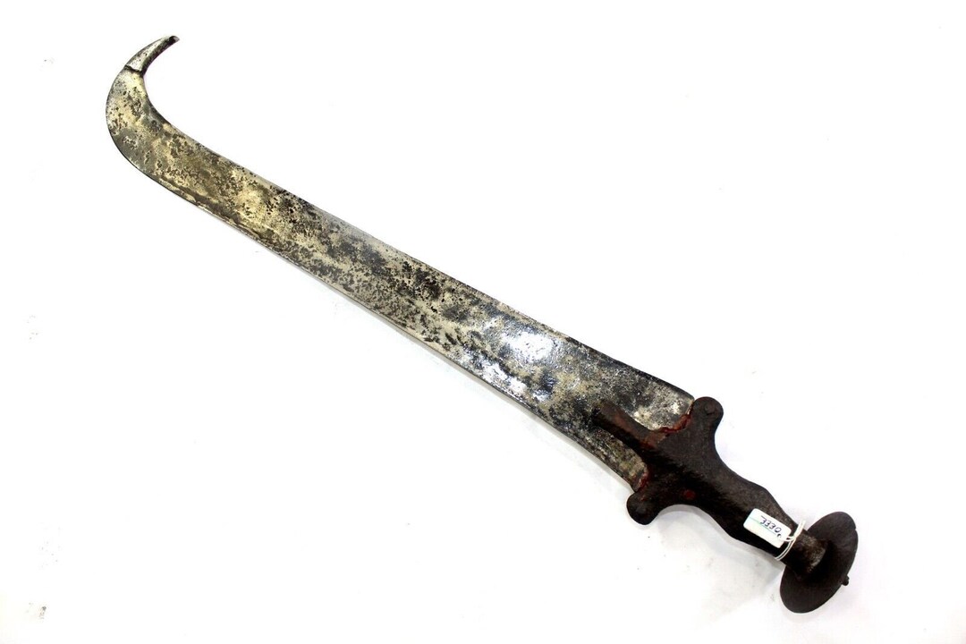 Antique Sickle Sword Dagger Knife Hand Forged Steel Blade Original ...