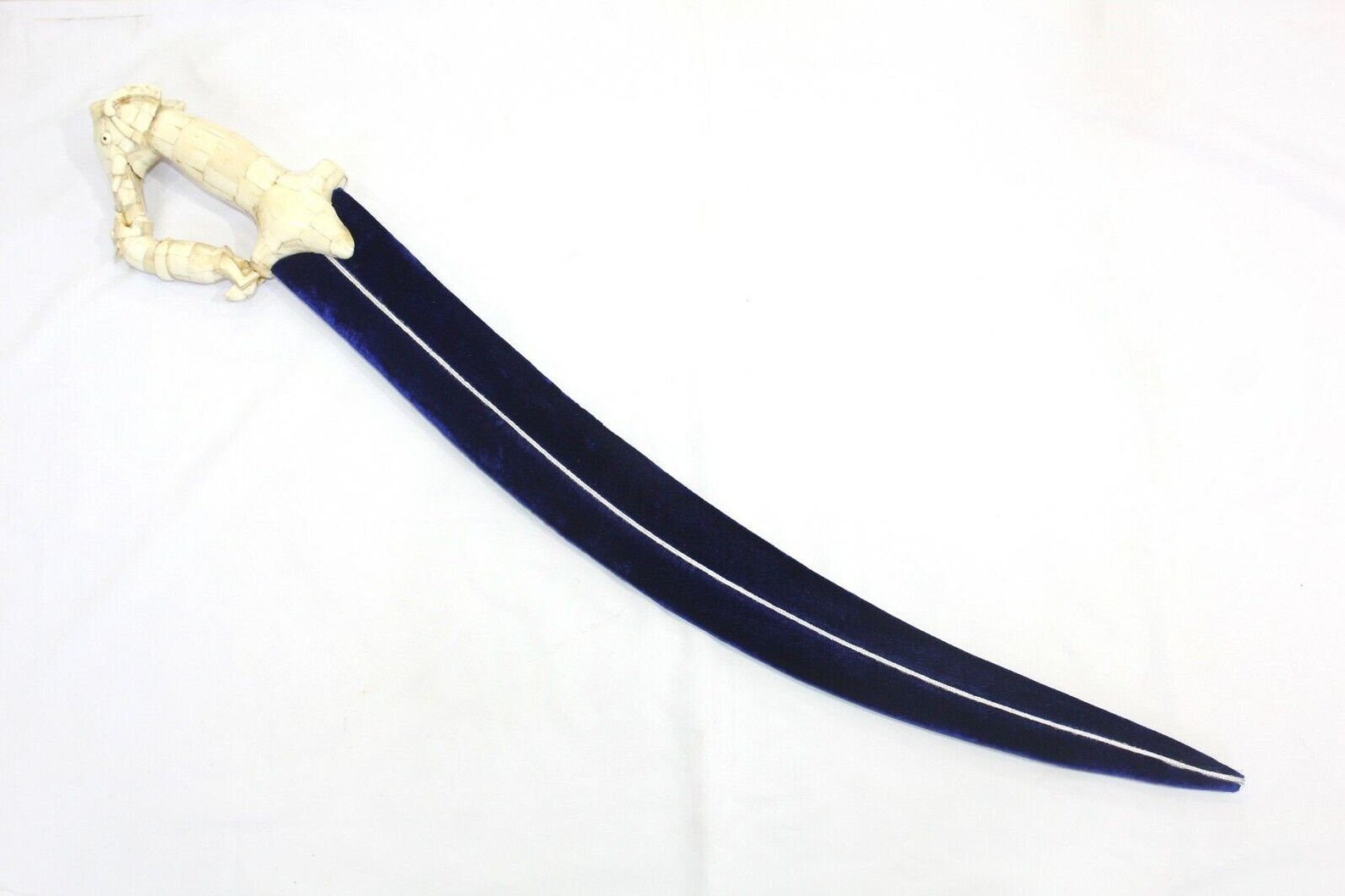 Sword Damascus Steel Blade Silver Bidari Elephant Tiger Handle C859 - Etsy