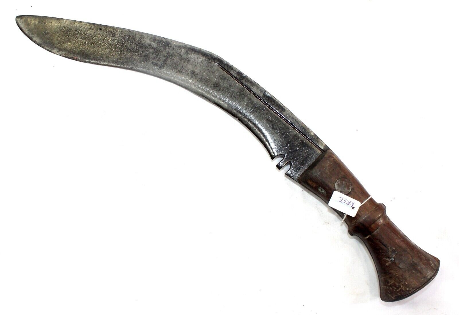 Antique Dagger Knife Kukri Khukuri Old Hand Forged Steel Blade Wood ...