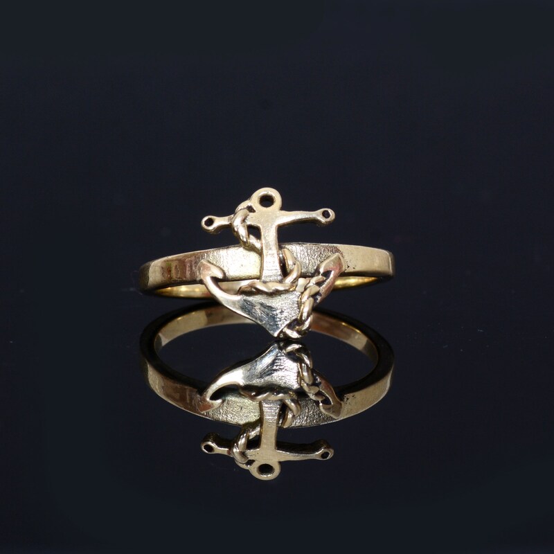 Anchor Ring - Etsy