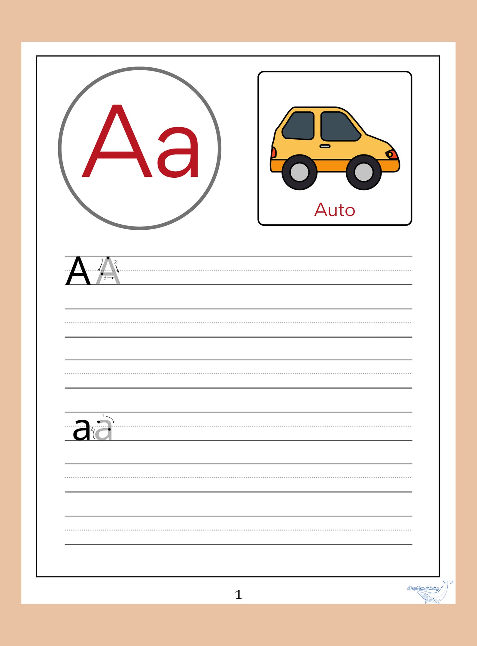 Printable Serbian Alphabet Worksheets for Kids With Pictures, Example ...